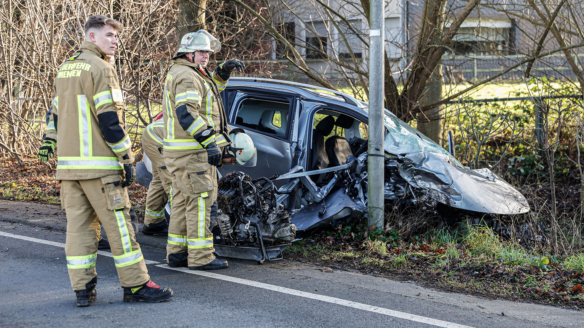 Autofahrer (75) bei Unfall in Menden schwer verletzt - Lokalstimme.de